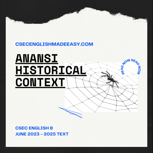 Anansi by Alistair Campbell Historical Context