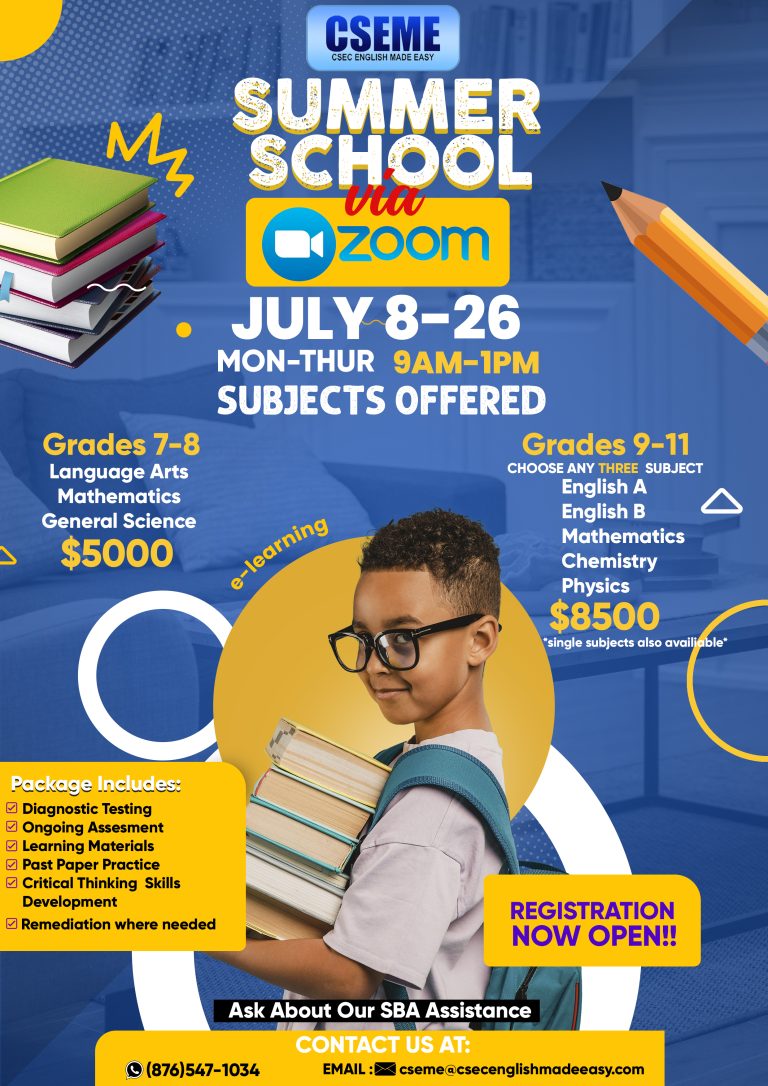 CSEC English A -Sample Expository Past Paper Question-Paper 2 Exam
